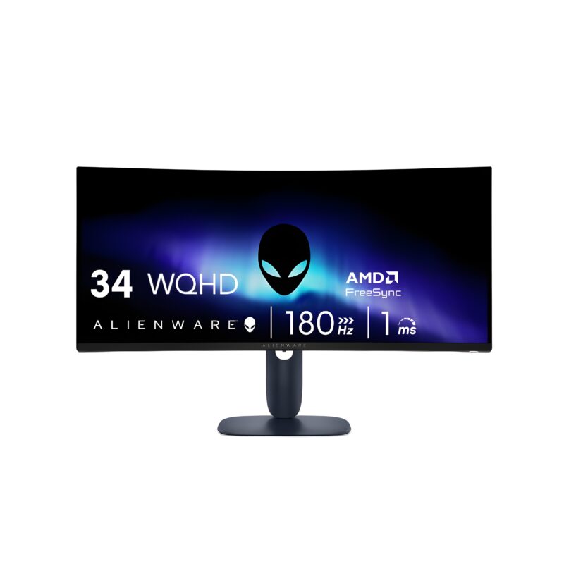Alienware 34 Curved Gaming Monitor – AW3425DWM – 34-inch WQHD 180Hz 1ms ...
