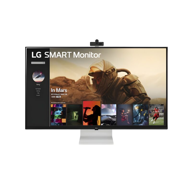 LG 43SQ700S-W.ATR (White) 43″ Ultrafine™ Smart Monitor UHD 4K IPS (3840 ...
